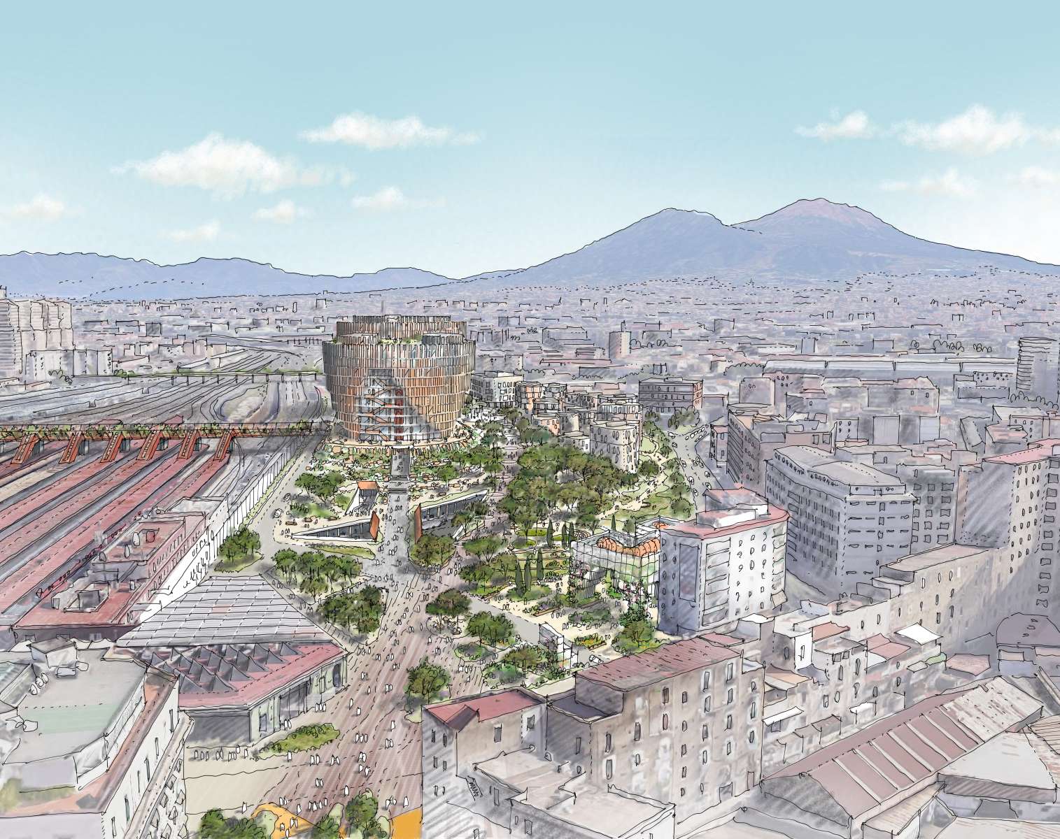 Napoli Porta Est international design competition