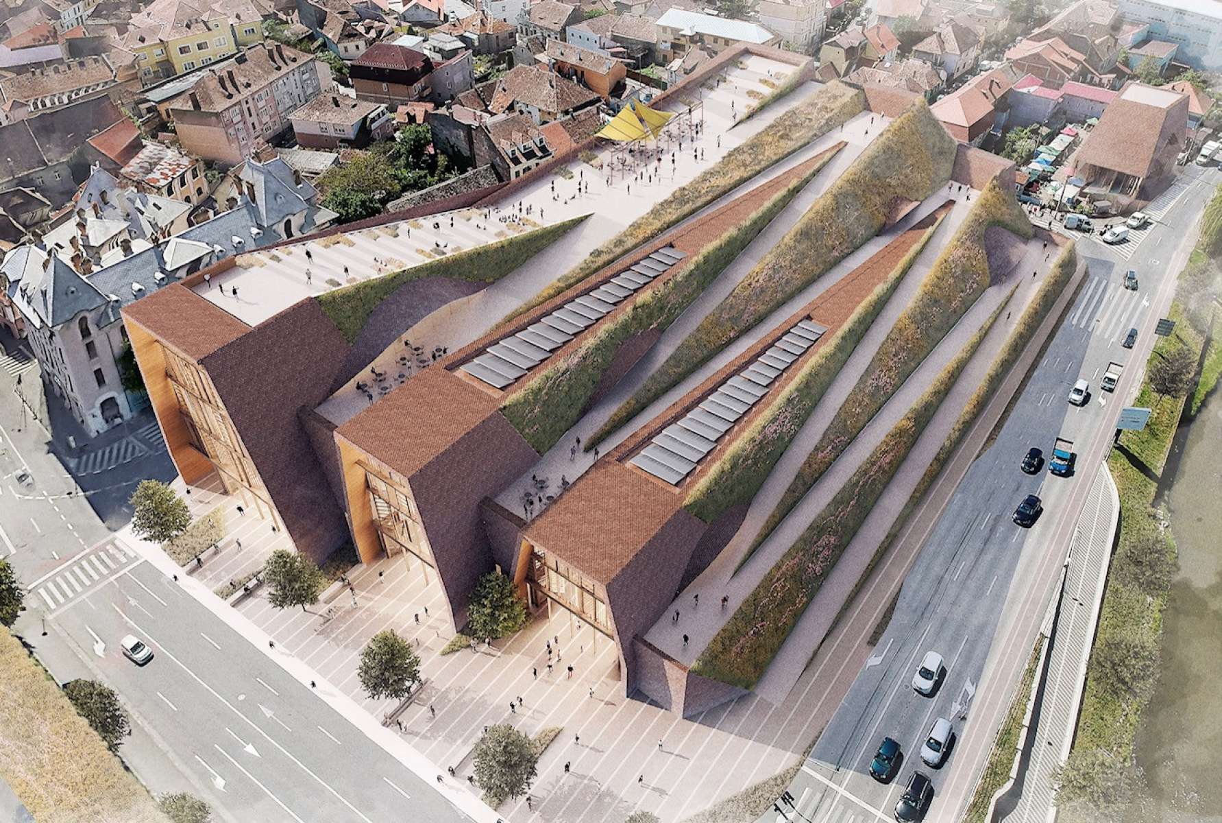 The Market Hill of Sibiu