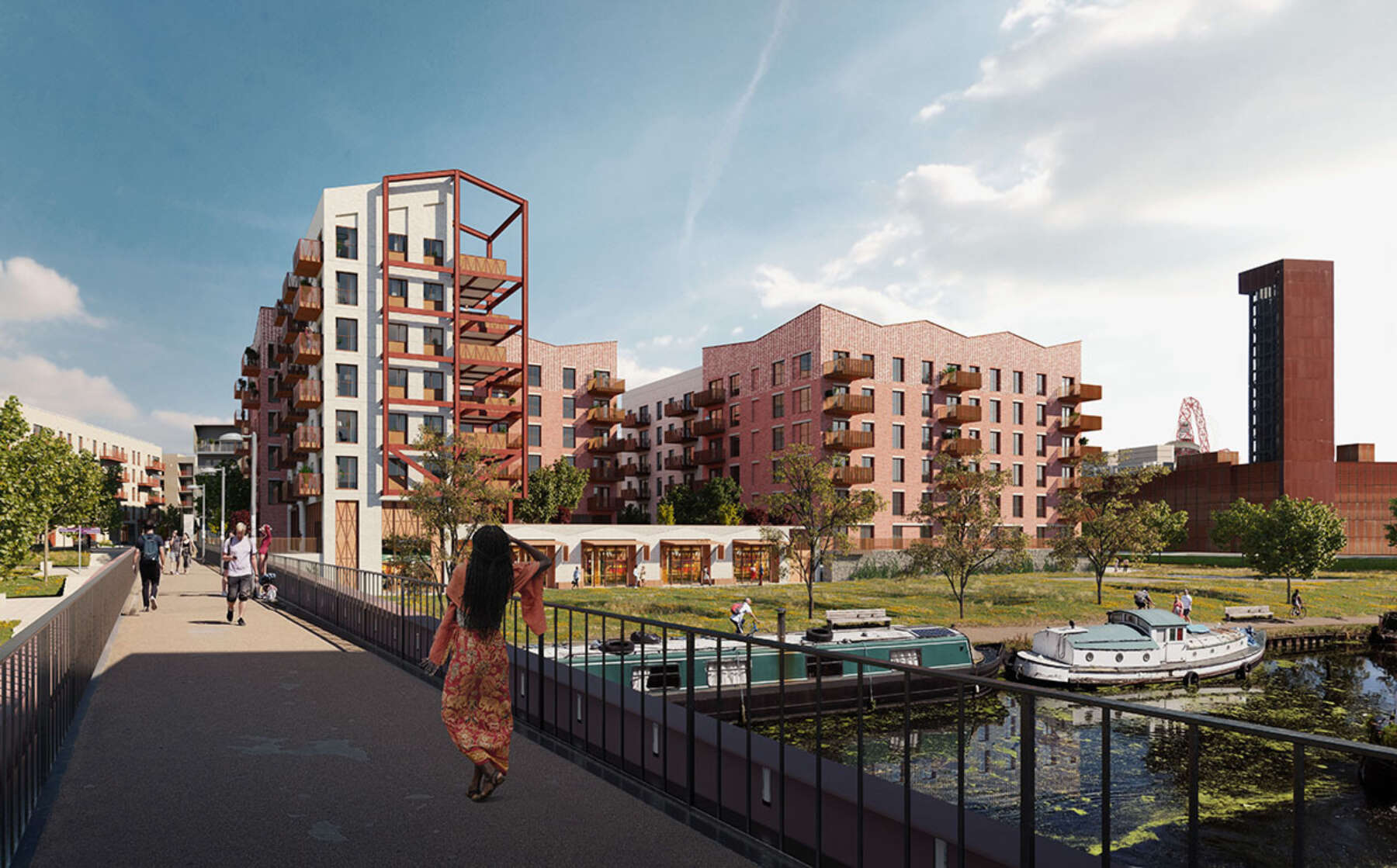 Go ahead received for 785 homes as part of the East Wick development on ...